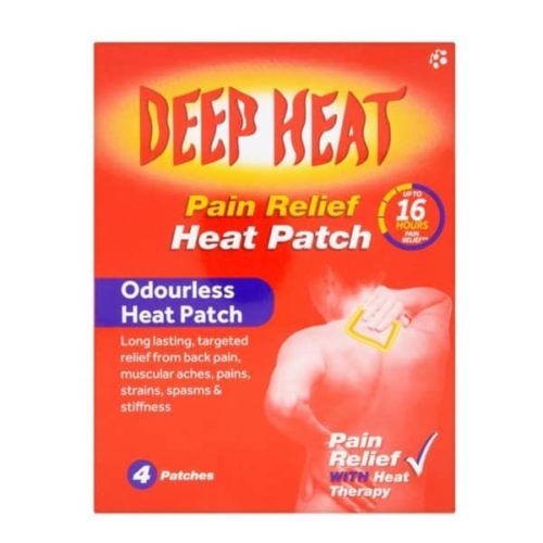 Deep Heat Pain Relief Heat Patch (4 Pk) - Pharmhealth Pharmacy