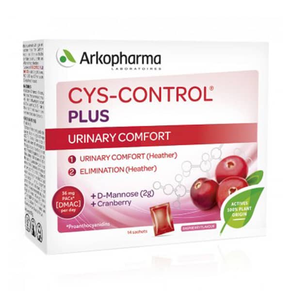 Cys-Control Plus 14 sachets by Arkopharma - Pharmhealth Pharmacy