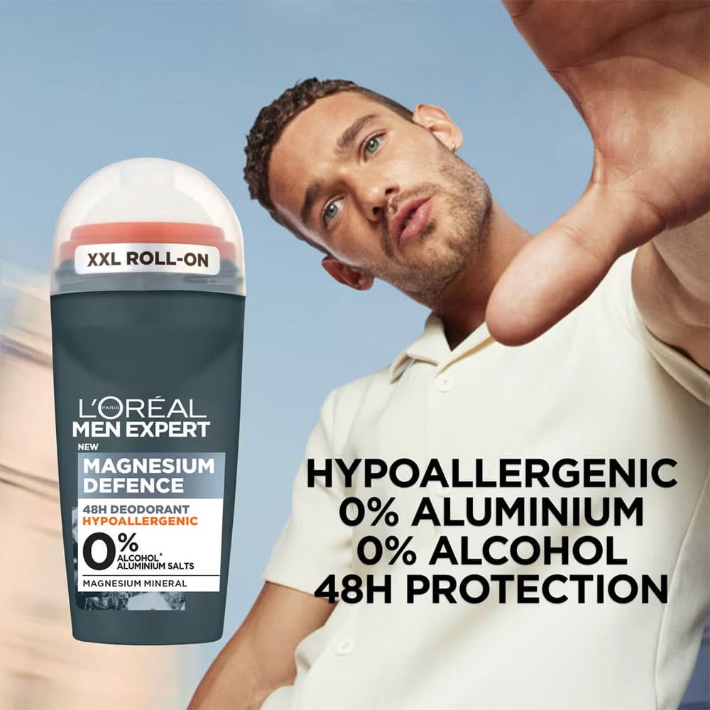 L'Oreal Paris Men Expert Magnesium Defense 48H Roll-On 50ml ...