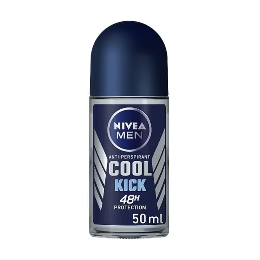 NIVEA MEN Anti-Perspirant Deodorant Roll-On, Cool Kick, 50ml ...