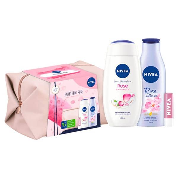 Nivea Pampering Rose Gift Set - Pharmhealth Pharmacy