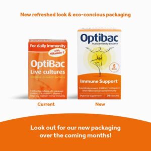 Optibac Immune Support Probiotic (30 capsules) - Pharmhealth Pharmacy