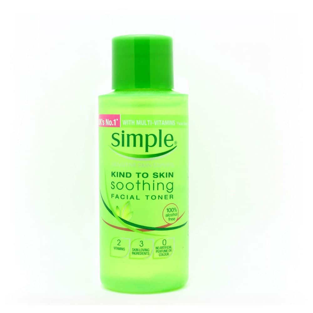Simple Kind To Skin Soothing Facial Toner 50ml - Pharmhealth Pharmacy